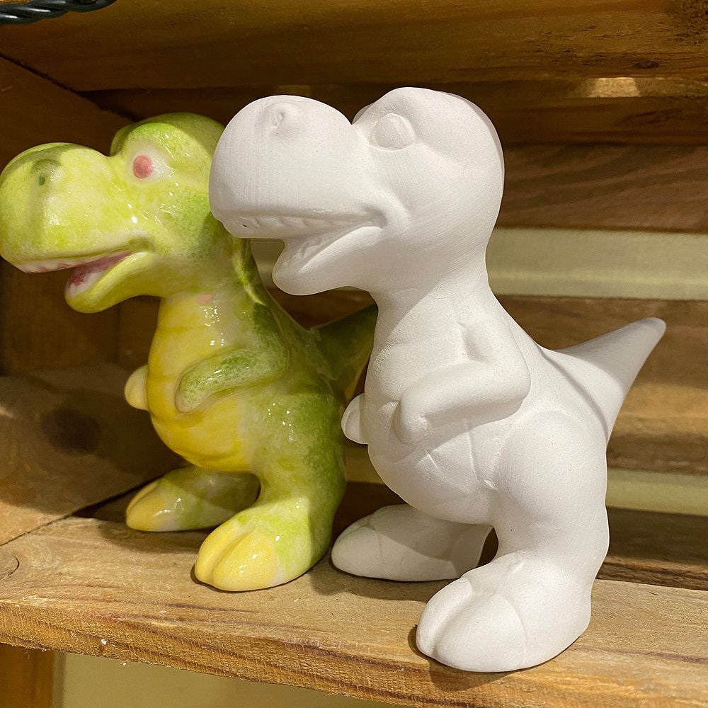 Animal - Rex The T-Rex | Fired Frog Pottery Cafe