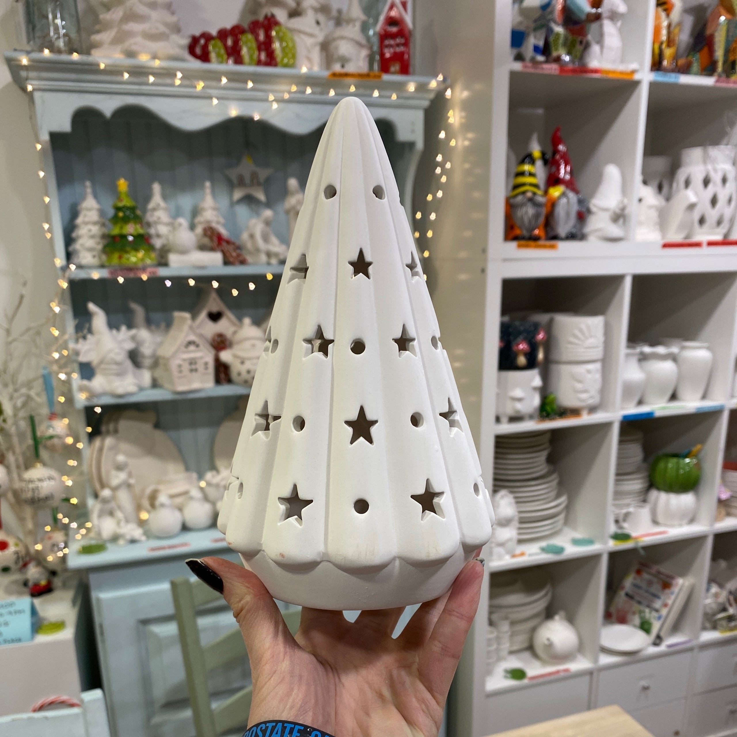 Small starlight tree | Fired Frog Pottery Cafe