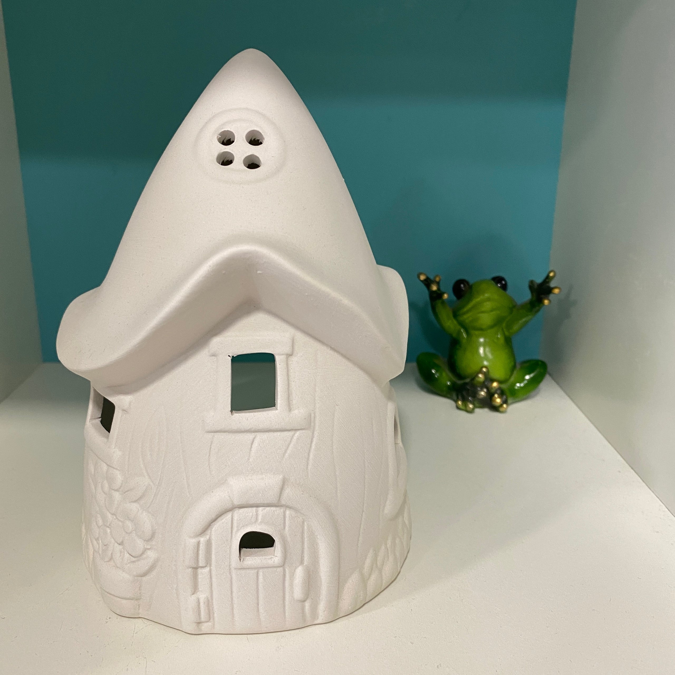 Lantern - Fairy House Lantern | Fired Frog Pottery Cafe