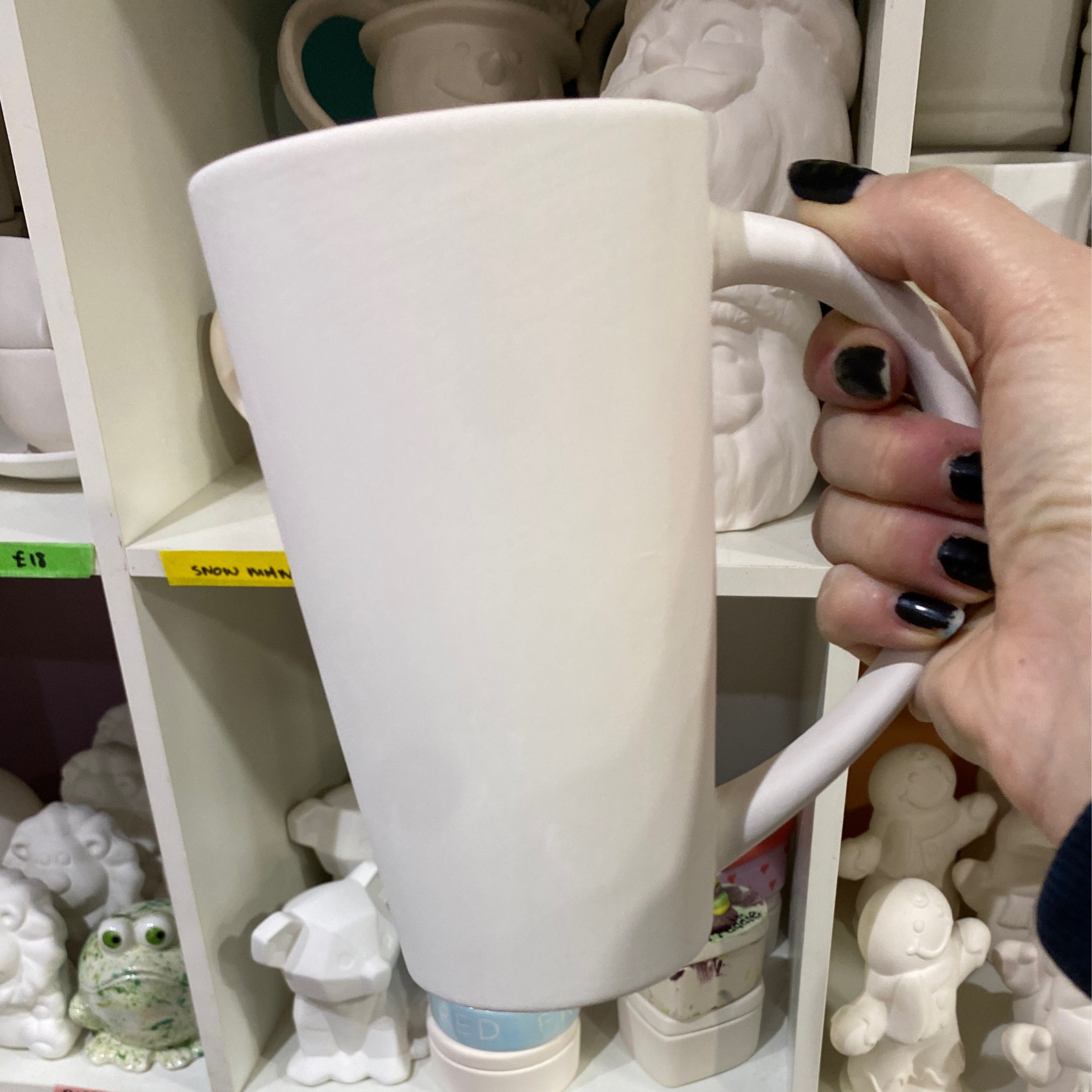 Mug - Bistro | Fired Frog Pottery Cafe