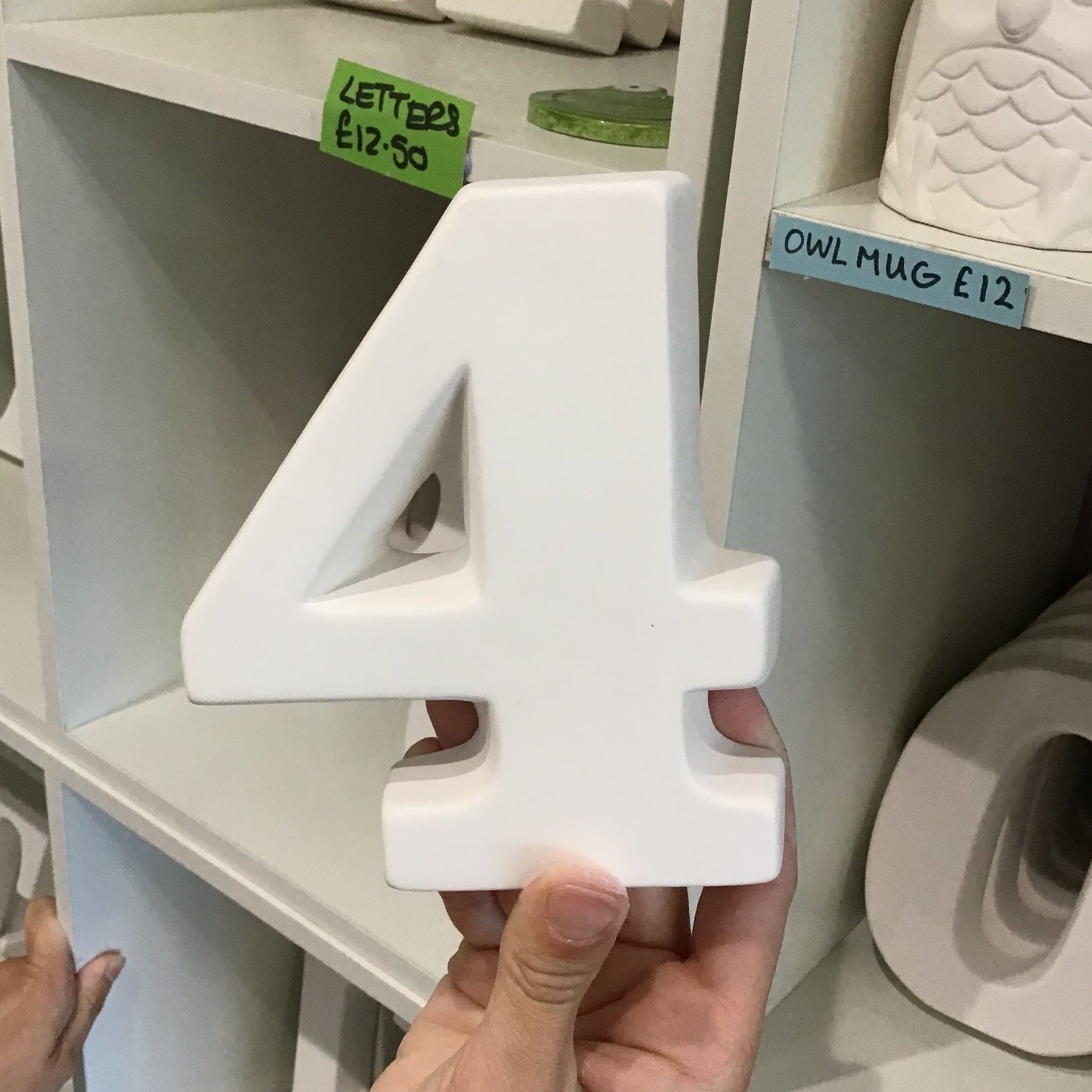 Number 4 | Fired Frog Pottery Cafe