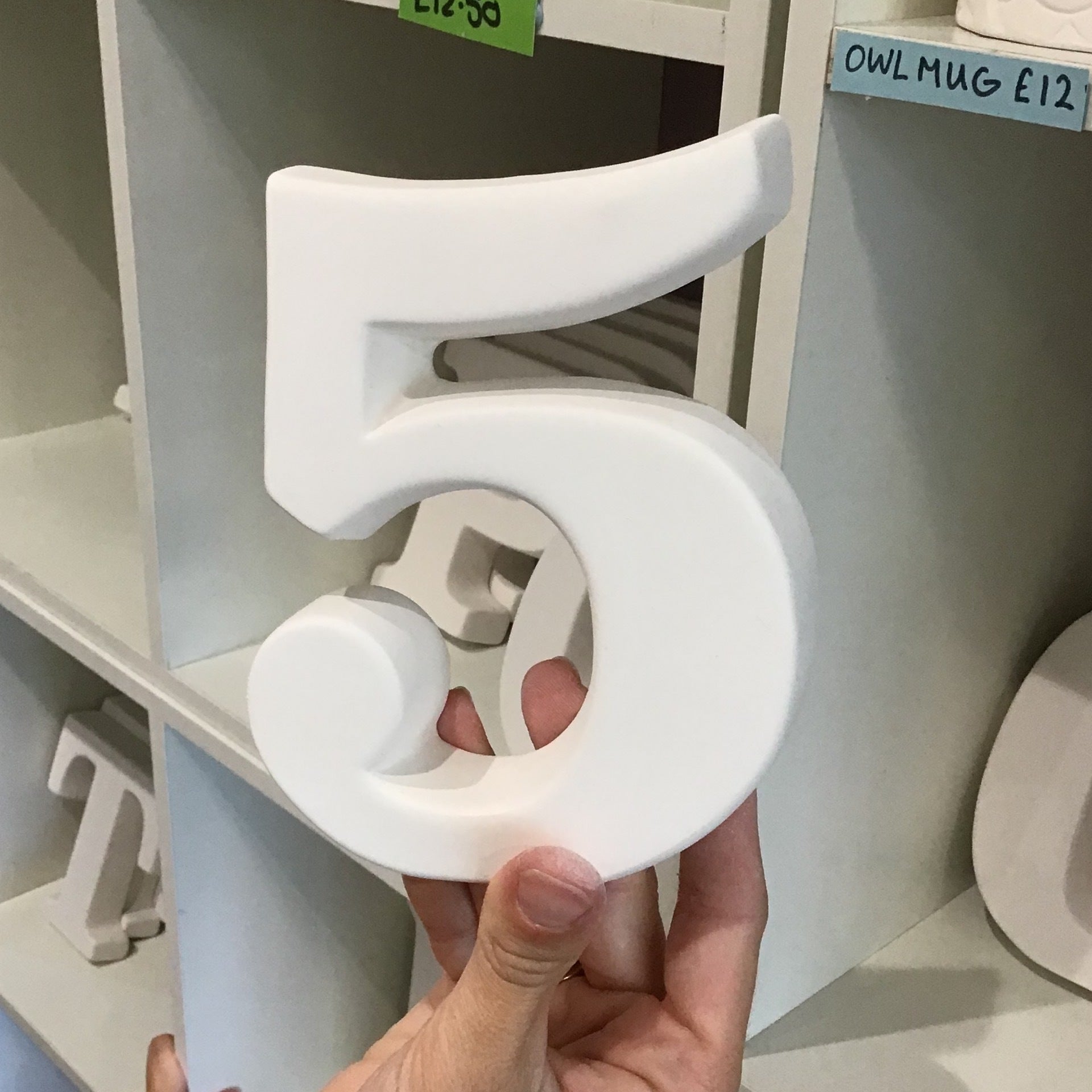 Number 5 | Fired Frog Pottery Cafe