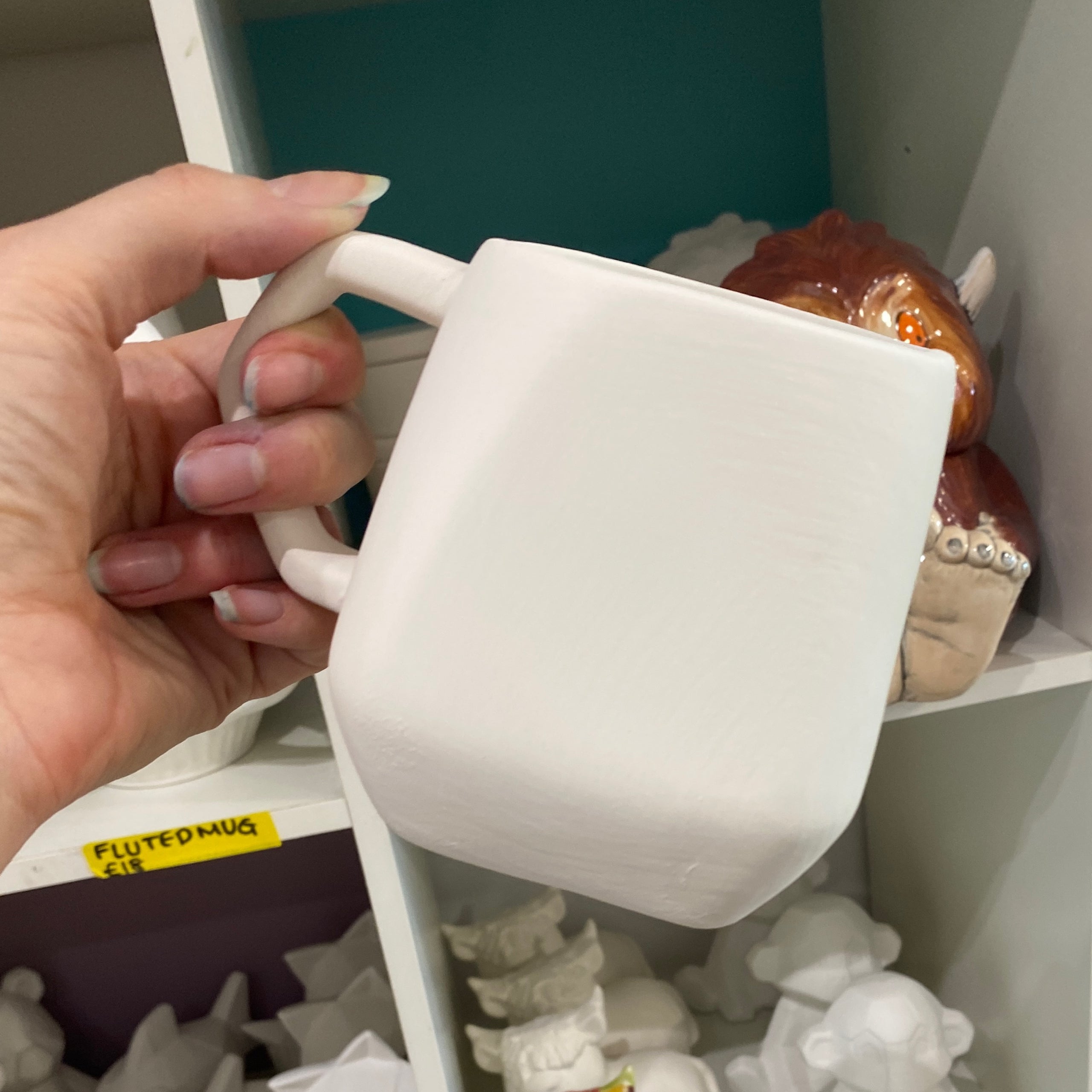 Mug - Faceted | Fired Frog Pottery Cafe